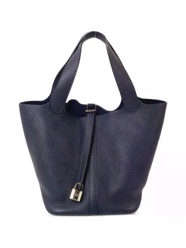 Hermès Mm Picotin Leather Tote Bag