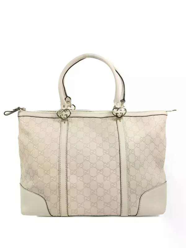 Gucci Guccissima Lovely Tote Bag - Neutrals