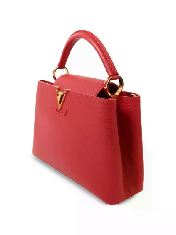 LOUIS VUITTON Capucines Mm Tote Bag