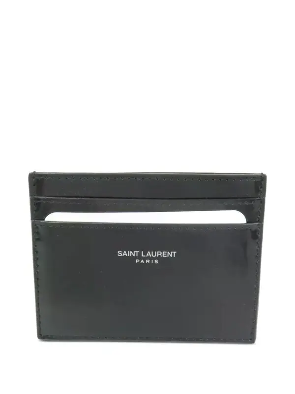 Saint Laurent Patent Leather Card Case