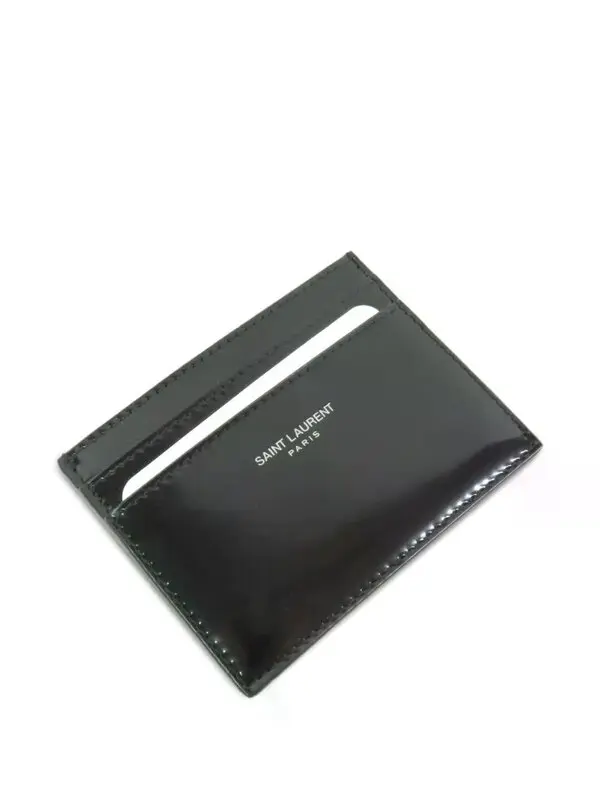 Saint Laurent Patent Leather Card Case