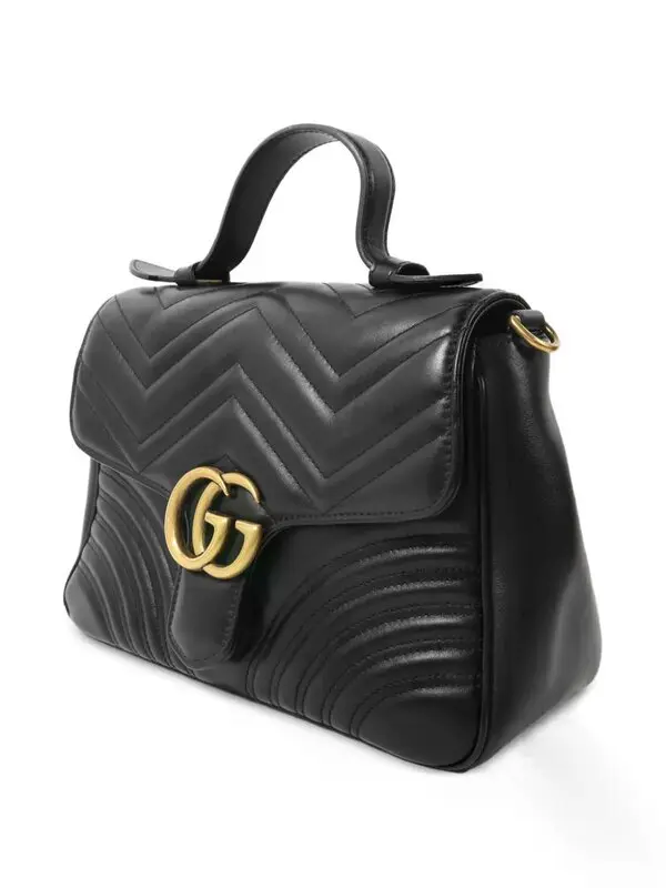 Gucci Gg Marmont Leather Tote Bag