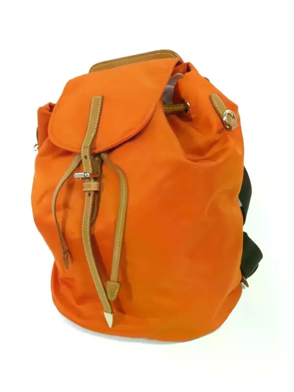 Prada Buckle-fastening Drawstring Backpack
