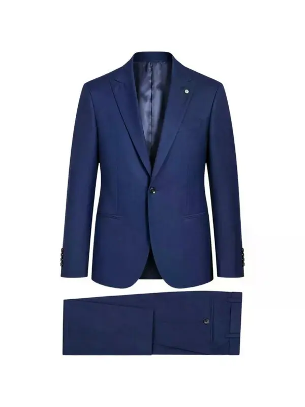 LUIGI BIANCHI MANTOVA Single-breasted Peak-lapel Suit