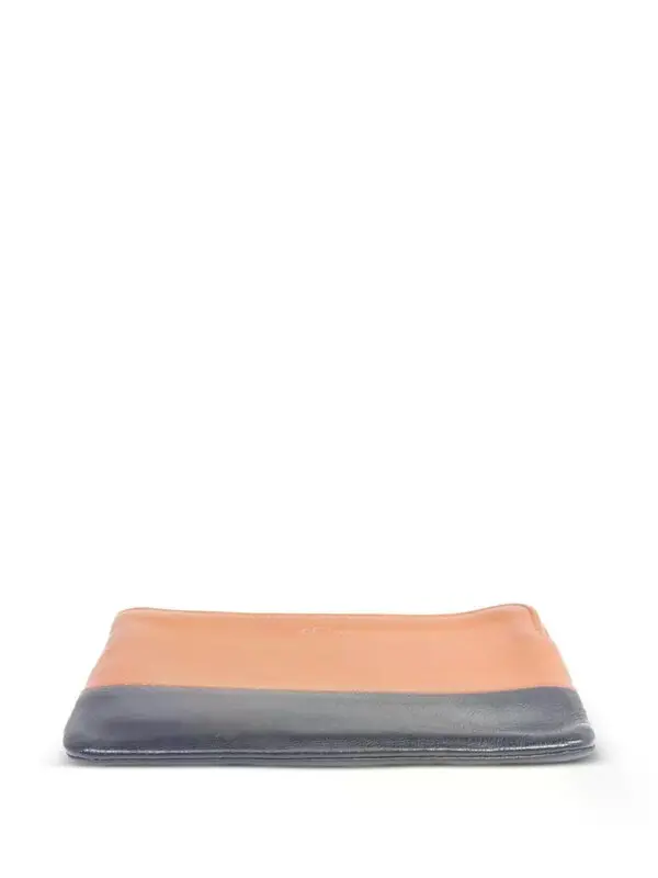 Celine Two-tone Leather Coin Case