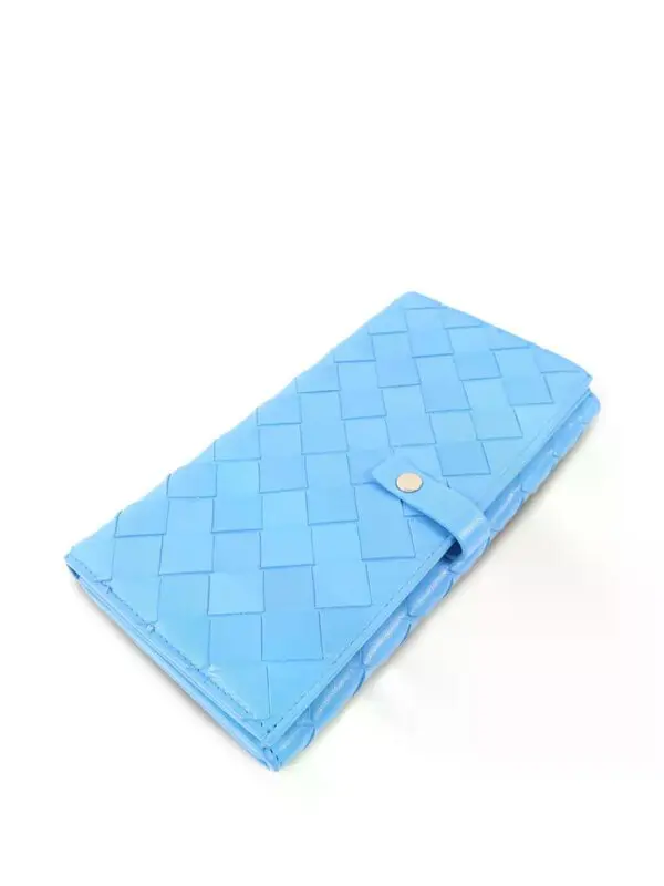 Bottega Veneta Intrecciato Leather Long Wallet
