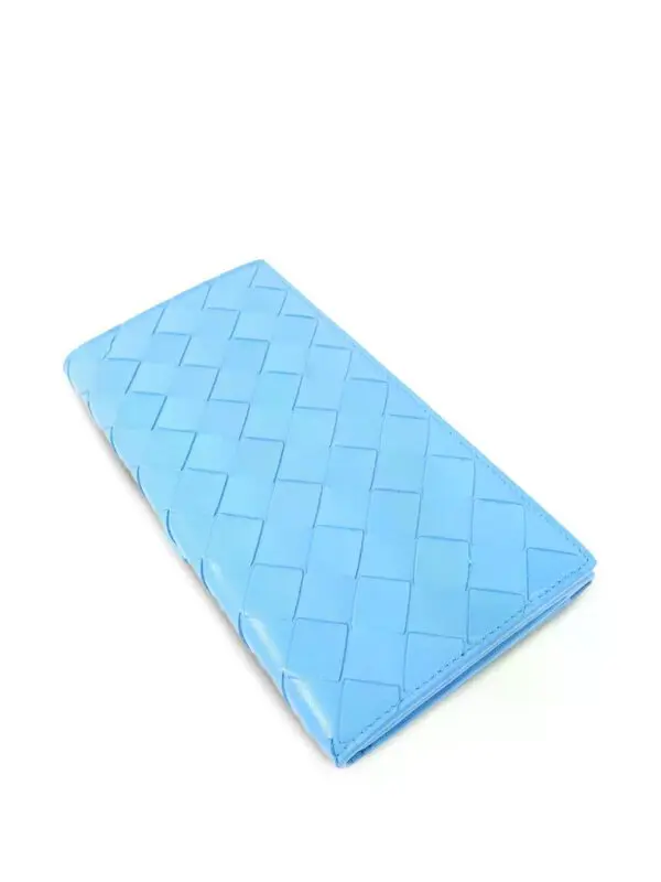 Bottega Veneta Intrecciato Leather Long Wallet