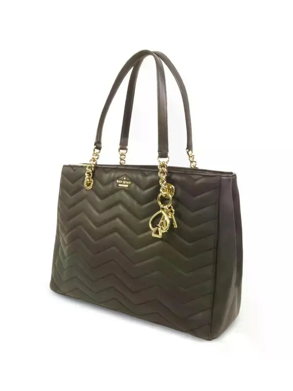 Kate Spade New York Chevron-quilted Leather Tote Bag