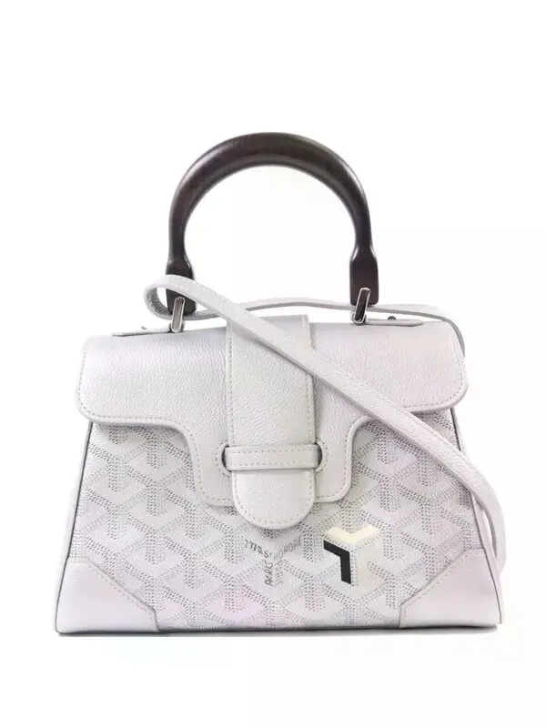 Goyard Mini Saigon Tote Bag - Silver