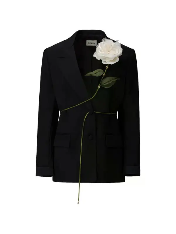 SEEN USERS Carnivorous Rose Blazer