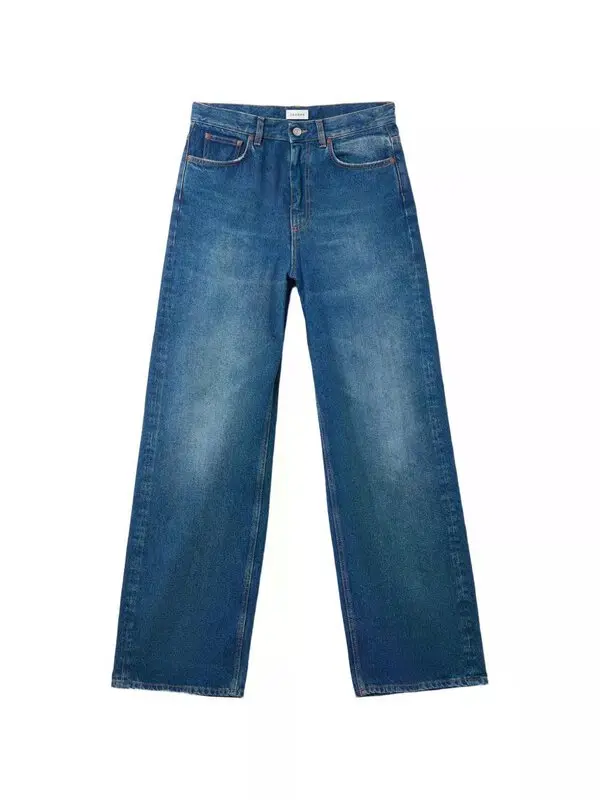 HOUSE OF DAGMAR Wide Leg Jeans - Blue