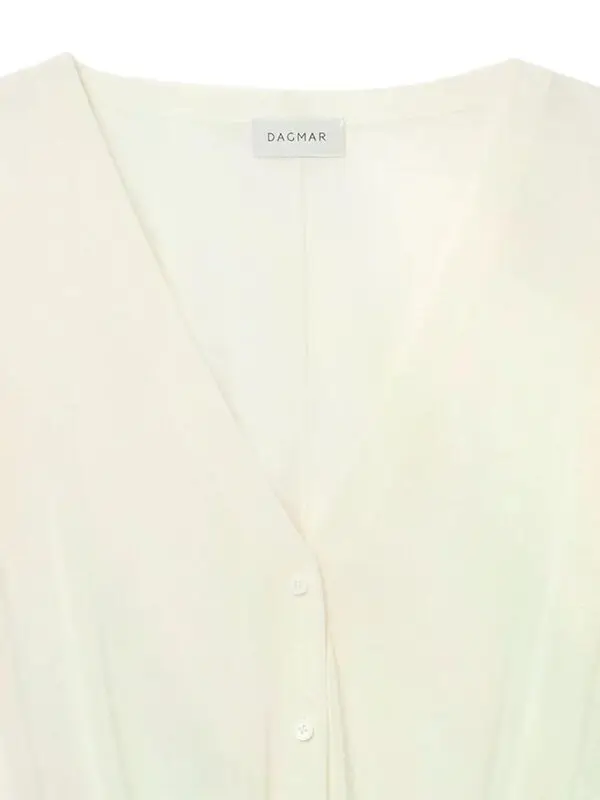 HOUSE OF DAGMAR Sheer-knit Cardigan