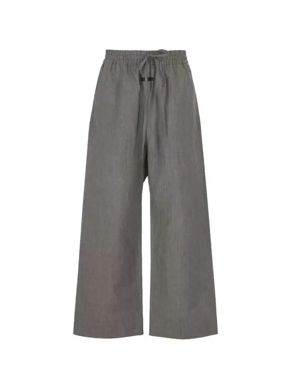 Fear Of God Drawstring-waist Wide-leg Trousers