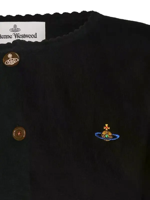 VIVIENNE WESTWOOD Orb Embroidered Cardigan