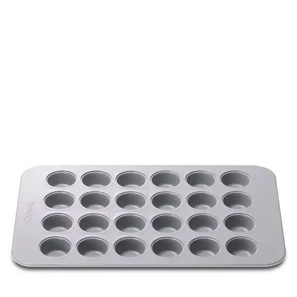 CARAWAY Ceramic Nonstick 24 Cup Mini Muffin Pan - Gray