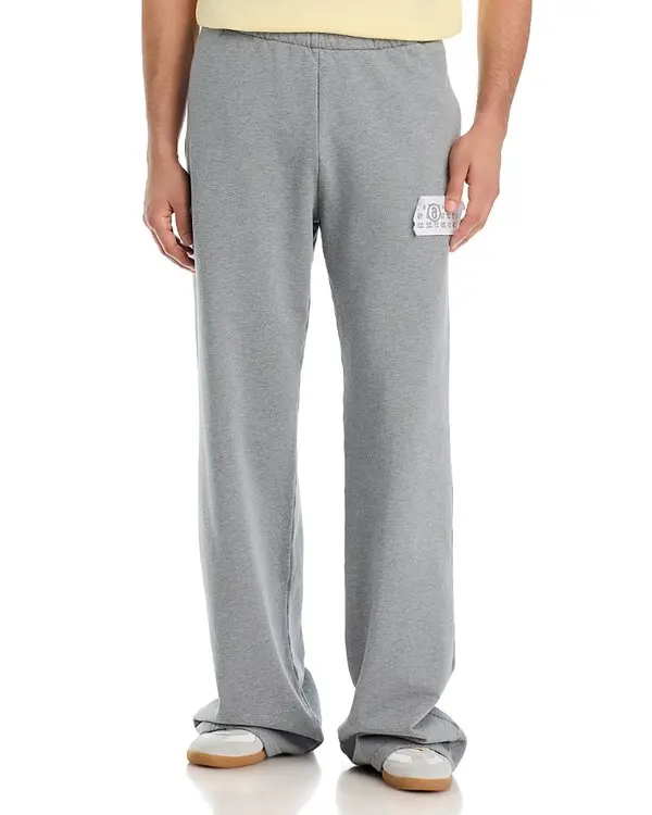 MAISON MARGIELA Unbrushed Sweatpants - Grey Milange