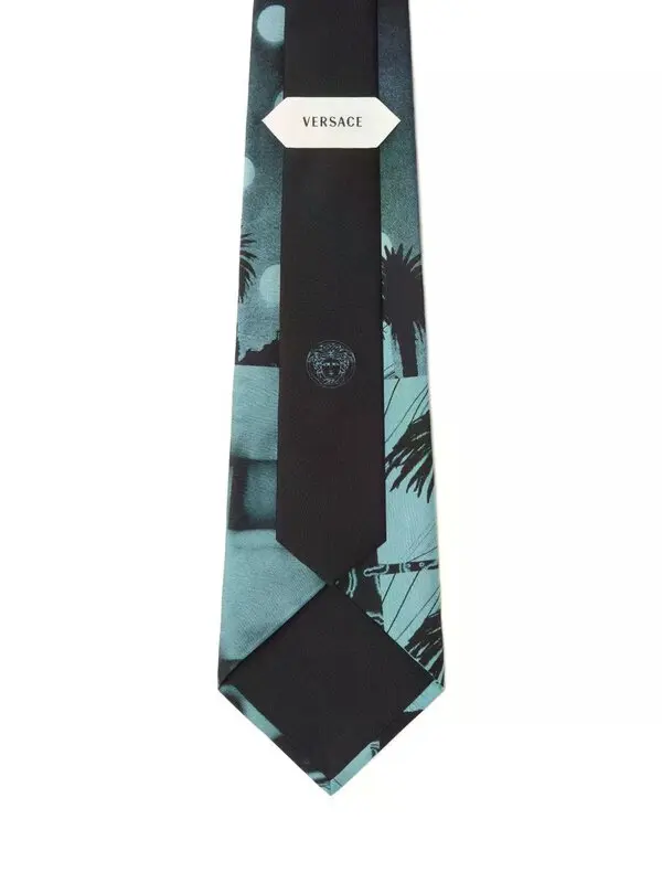 Versace Medusa-head Tie