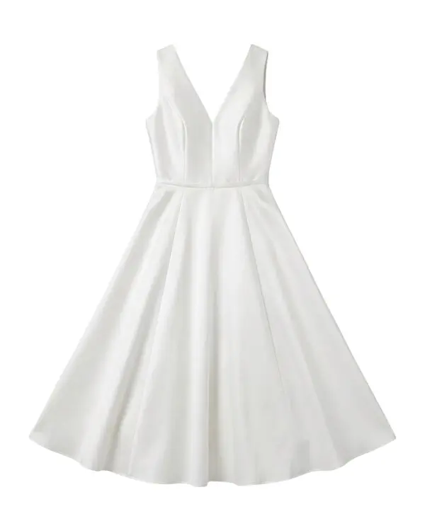 Coast Midi Wedding Dress With Pockets