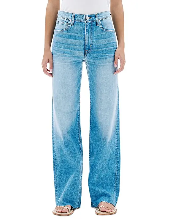 SLVRLAKE Grace High Rise Wide Leg Jeans - Slow Dancer