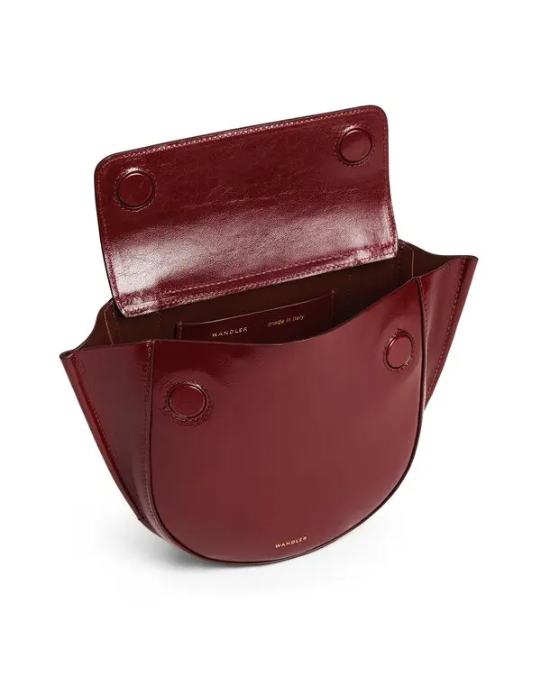 WANDLER Hortensia Small Leather Crossbody Bag