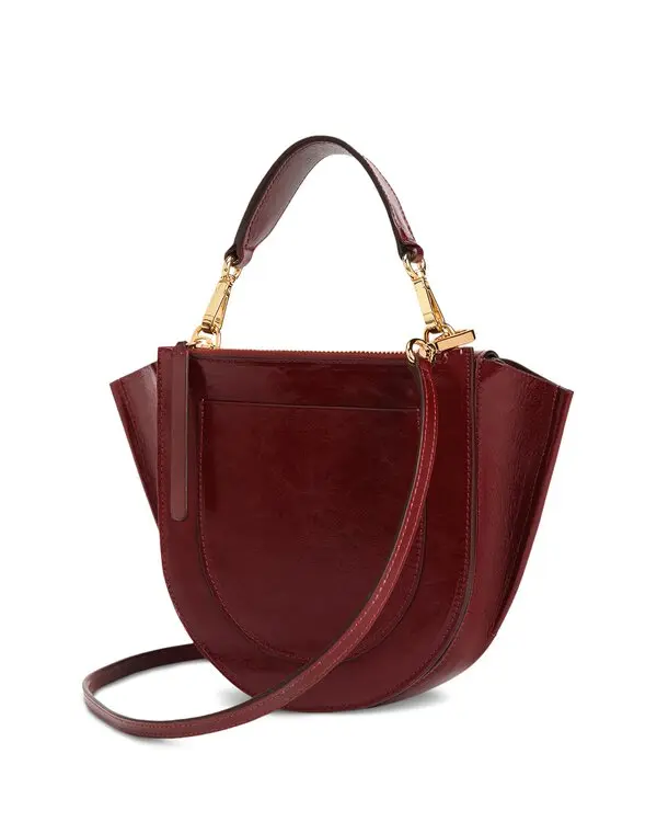 WANDLER Hortensia Small Leather Crossbody Bag