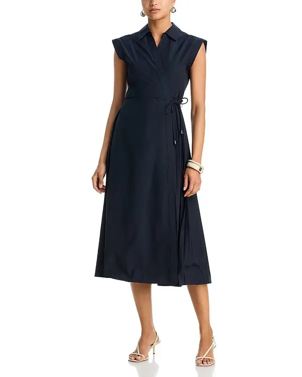 Tanya Taylor Shivon Midi Dress - Black