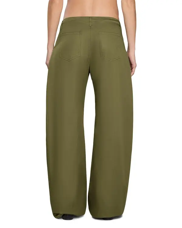 EB DENIM Isla Cinch Pants - Deep Olive