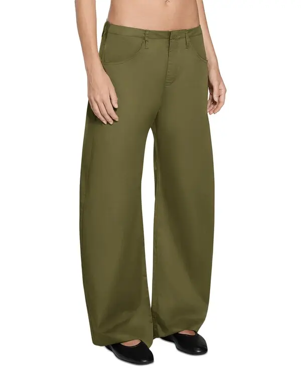 EB DENIM Isla Cinch Pants - Deep Olive
