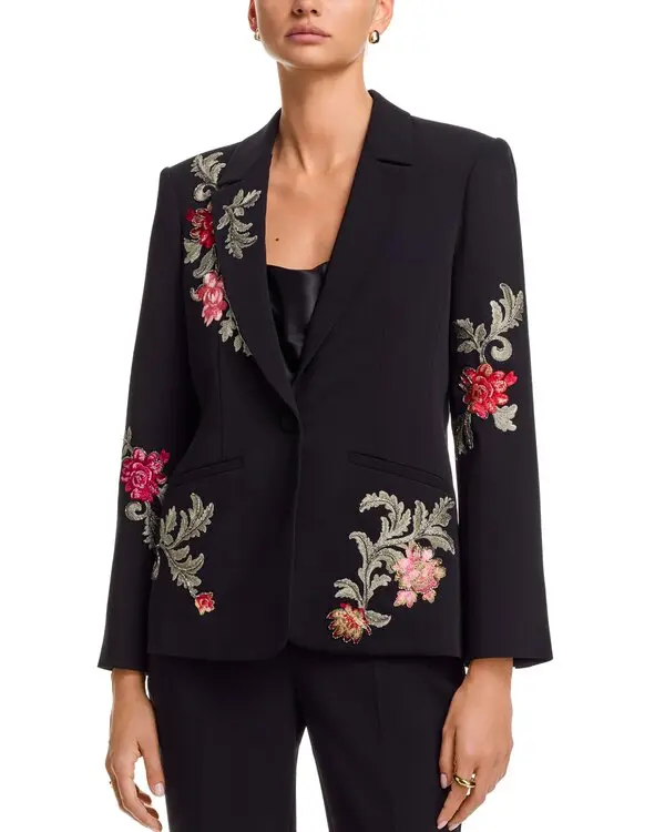 Cinq À Sept Rococo Embroidered Blazer