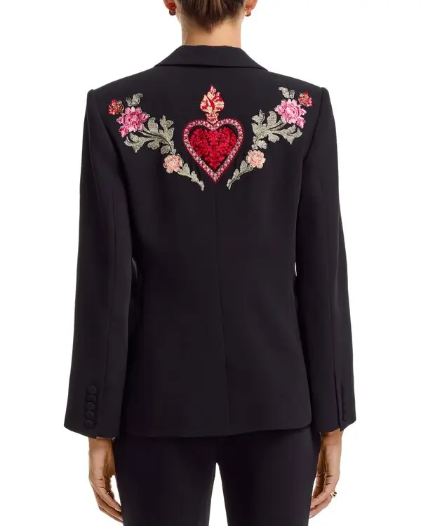 Cinq À Sept Rococo Embroidered Blazer