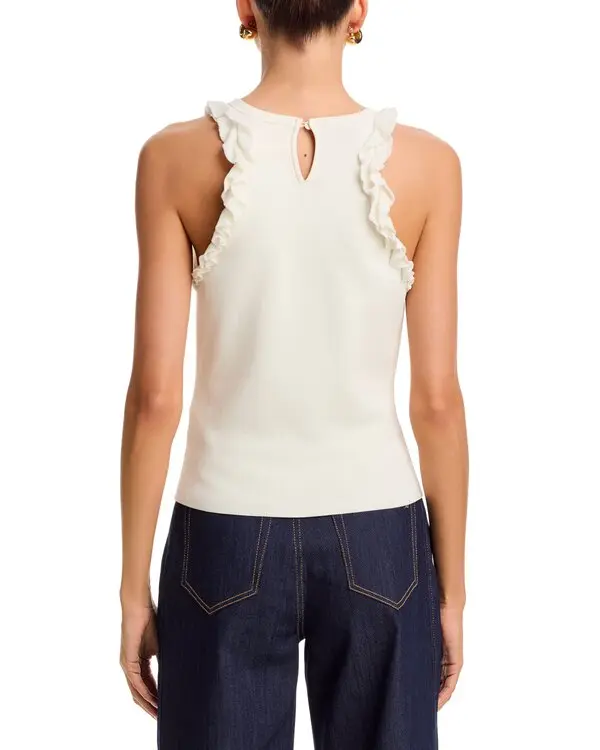 Cinq À Sept Martha Ruffled Tank