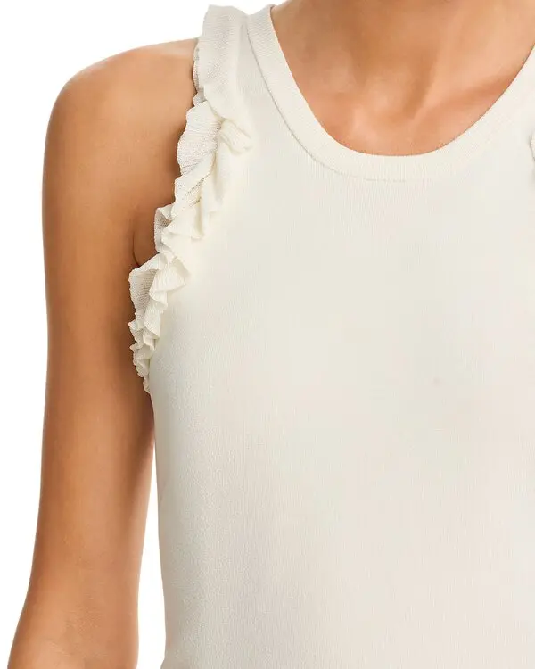 Cinq À Sept Martha Ruffled Tank