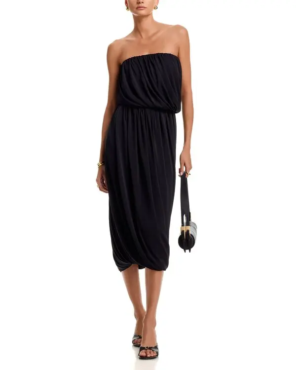 Cinq À Sept Calden Strapless Top - Black