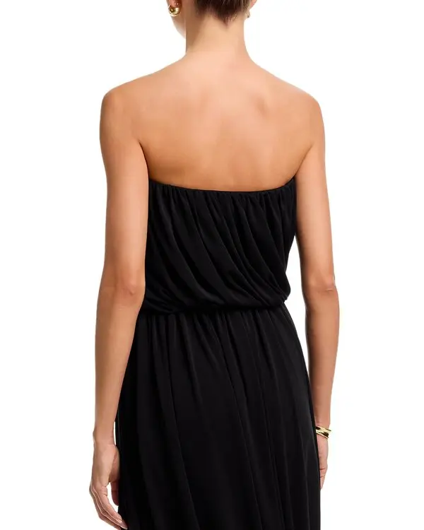 Cinq À Sept Calden Strapless Top - Black