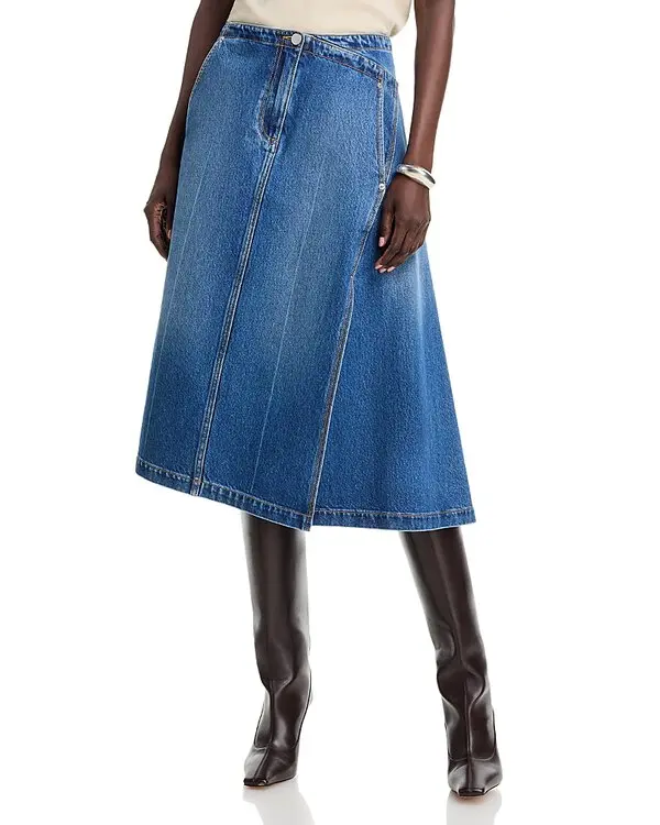 3.1 Phillip Lim Asymmetrical Denim Skirt
