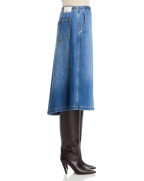 3.1 Phillip Lim Asymmetrical Denim Skirt