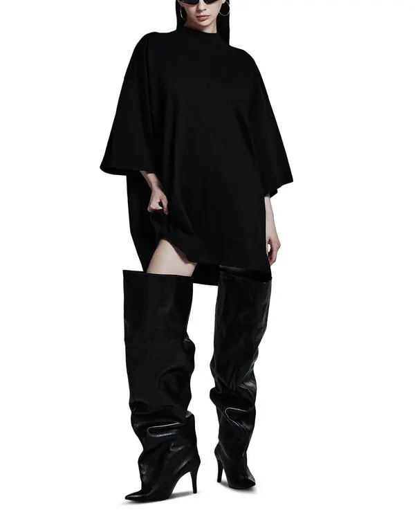 L'EMIUNE Oversized Cotton Tee