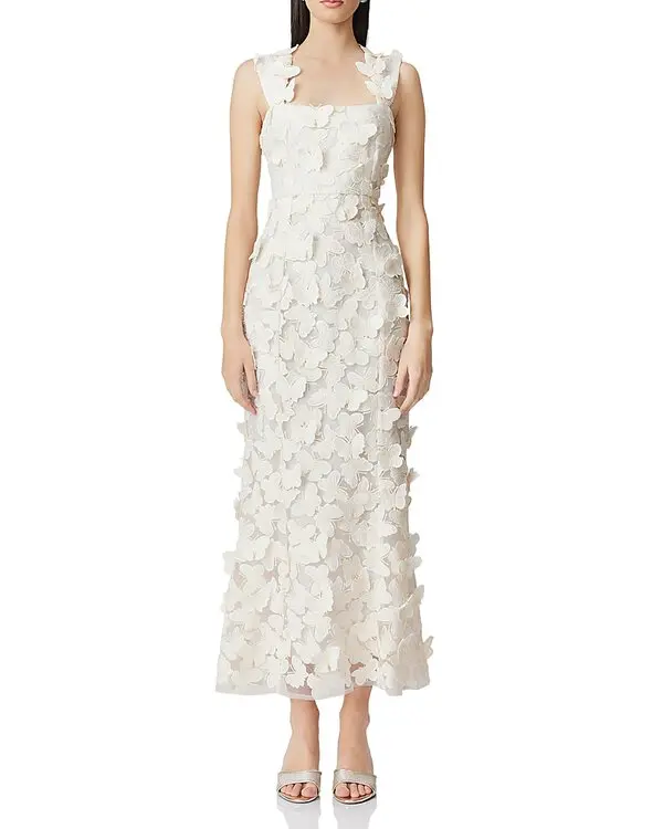 ELLIATT Scarlett Maxi Dress With Butterfly Embellishments