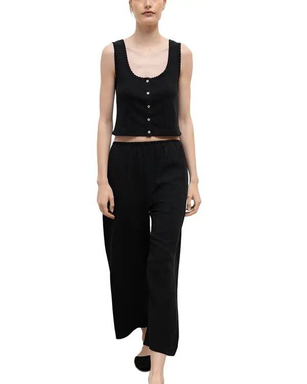 LESET Ari Cropped Trousers