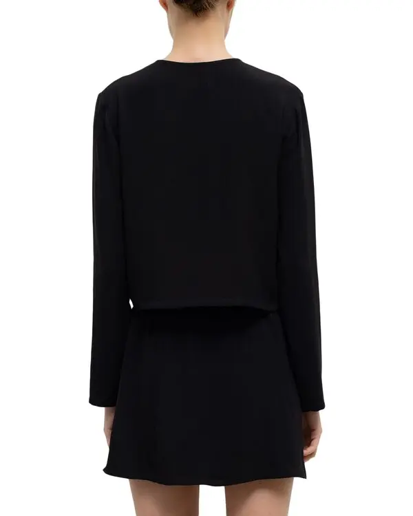LESET Ari Crop Cardigan Sweater