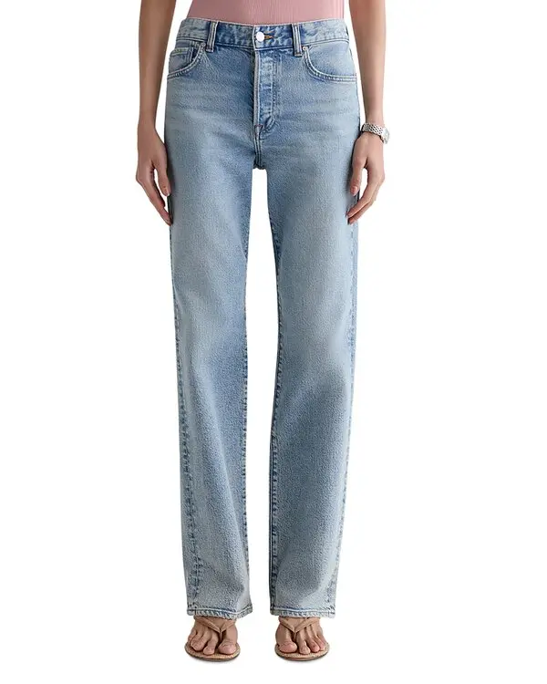 Ag Sydney High Rise Straight Jeans
