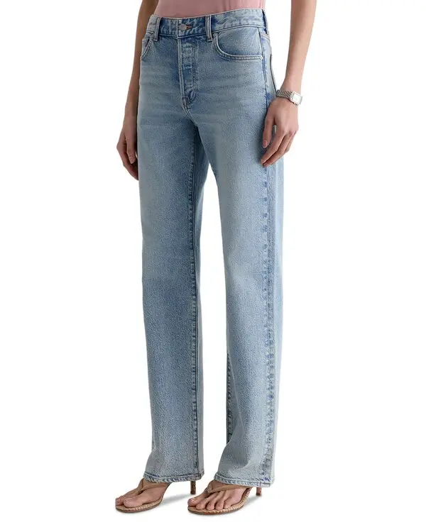 Ag Sydney High Rise Straight Jeans