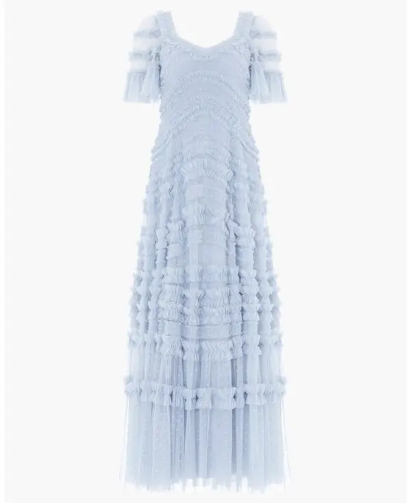 NEEDLE & THREAD Amara Ruffle Gown