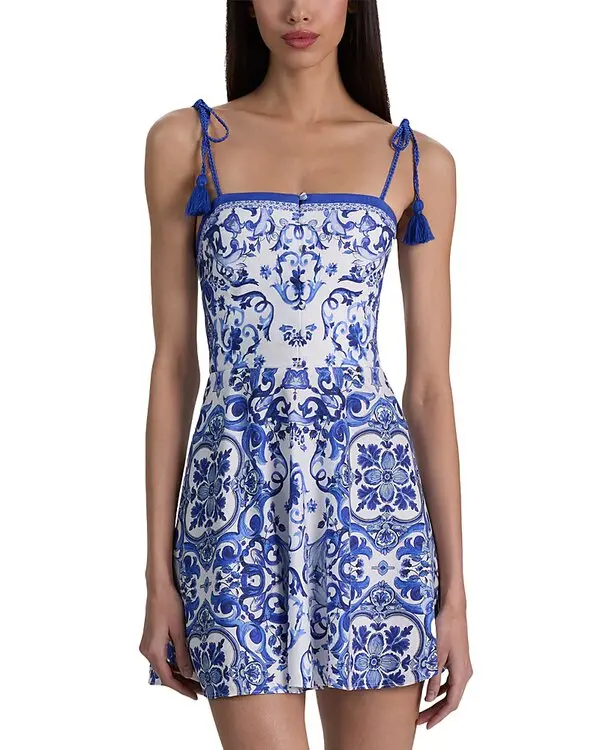 Alice + Olivia Glinda Tasseled Dress - Solstice