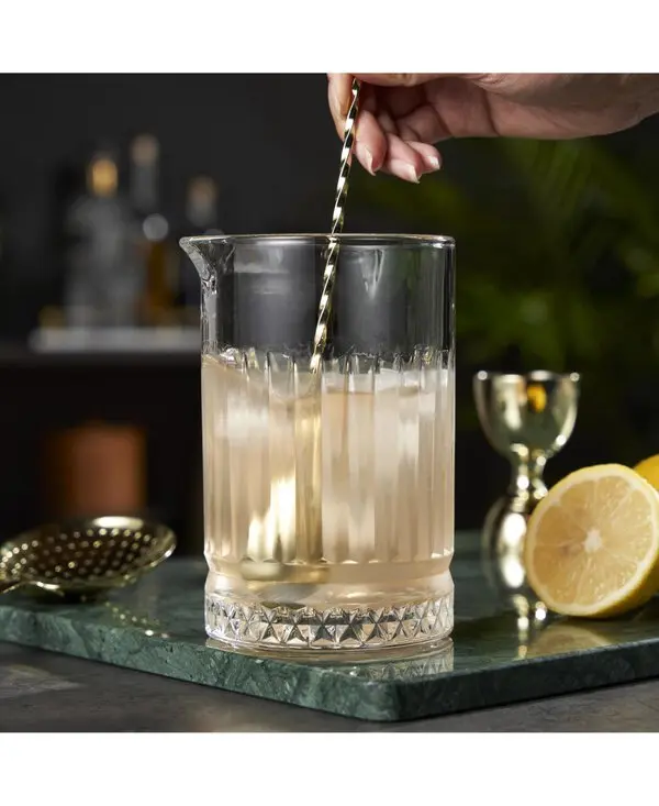 VISKI Pedestal Crystal Mixing Glass