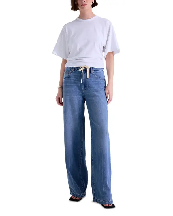 PISTOLA Jadyn Drawcord High Rise Relaxed Jeans