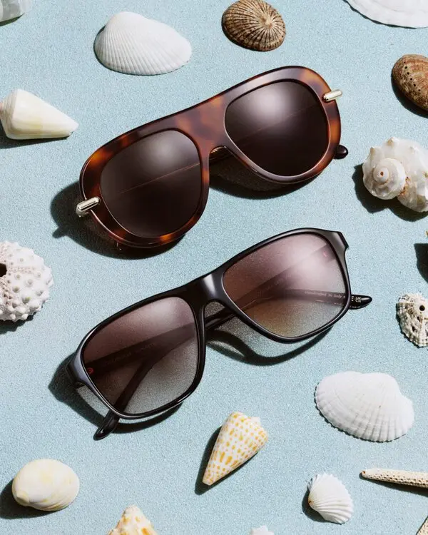 Khaite X Oliver Peoples Aviator 56mm Sunglasses