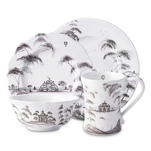 JULISKA Country Estate 4-piece Place Setting - Flint Grey