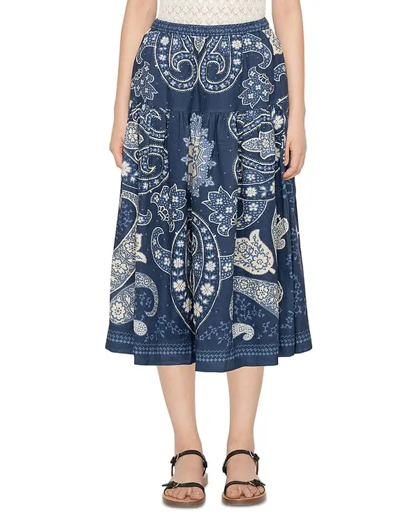 Sea Emelina Midi Skirt - Navy