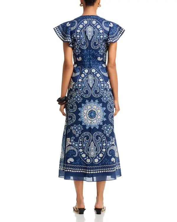Sea Emelina Midi Dress - Navy